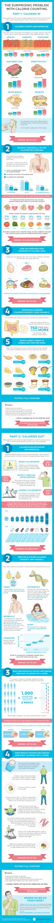 The Surprising Problem with Calorie Counting [Infographic]