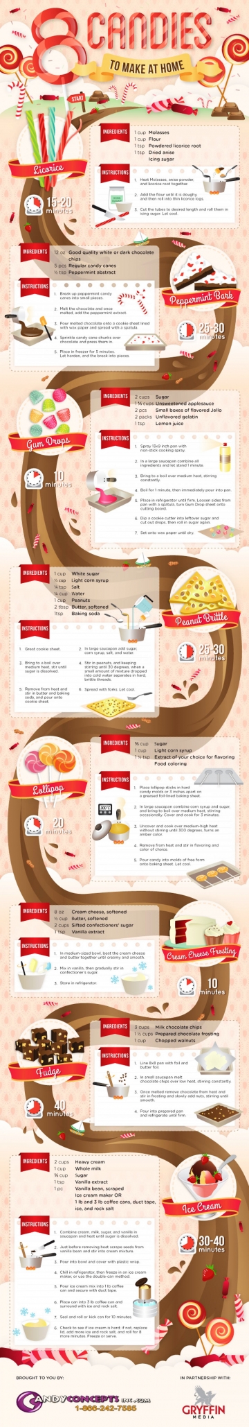 8 Candies to Make at Home [Infographic]